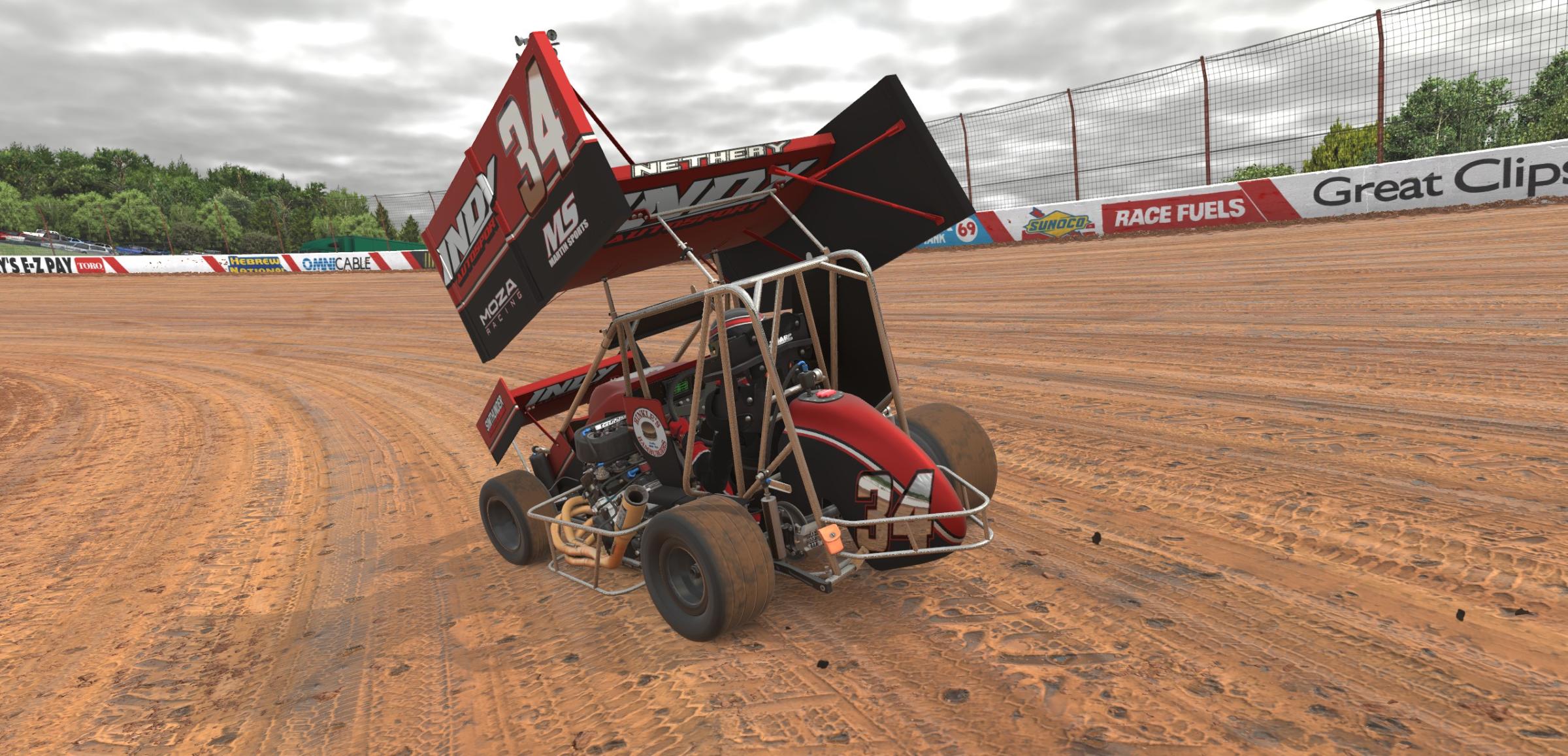 2024 Indy Autosport Dirt Micro Sprint by Jason Nethery - Trading Paints