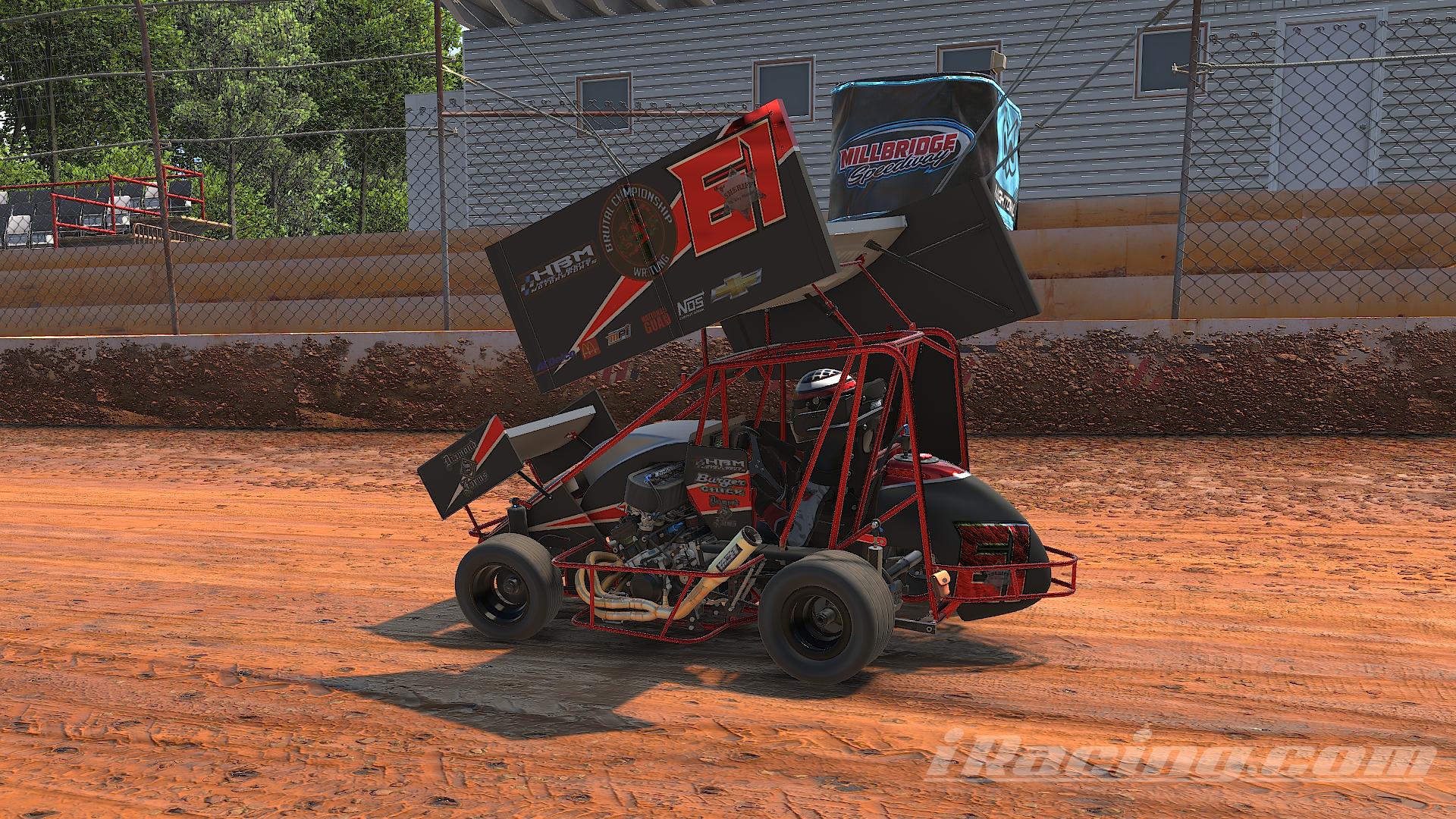 Patrick Mcpeaks 61 Chevy micro sprint by Kendrick Hom - Trading Paints