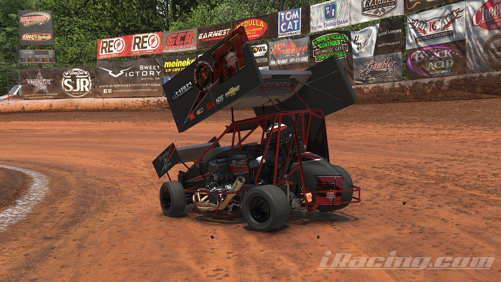 Patrick Mcpeaks 61 Chevy micro sprint by Kendrick Hom - Trading Paints