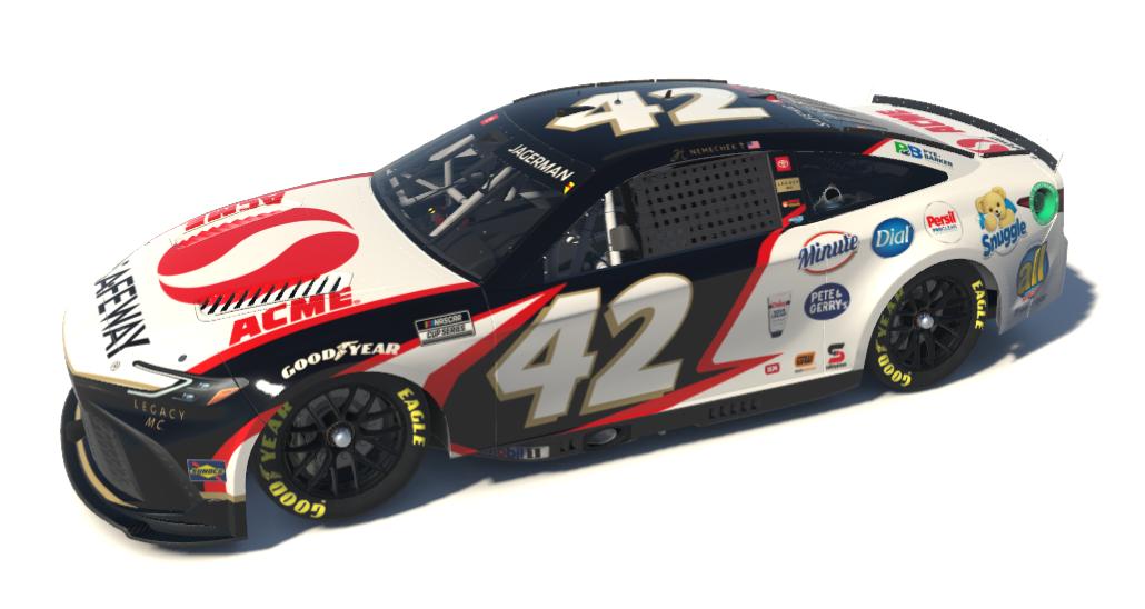 #42 ACME Safeway John Nemechek by Jack J. - Trading Paints