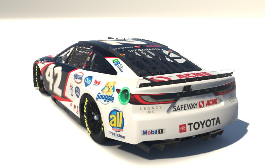 #42 ACME Safeway John Nemechek by Jack J. - Trading Paints
