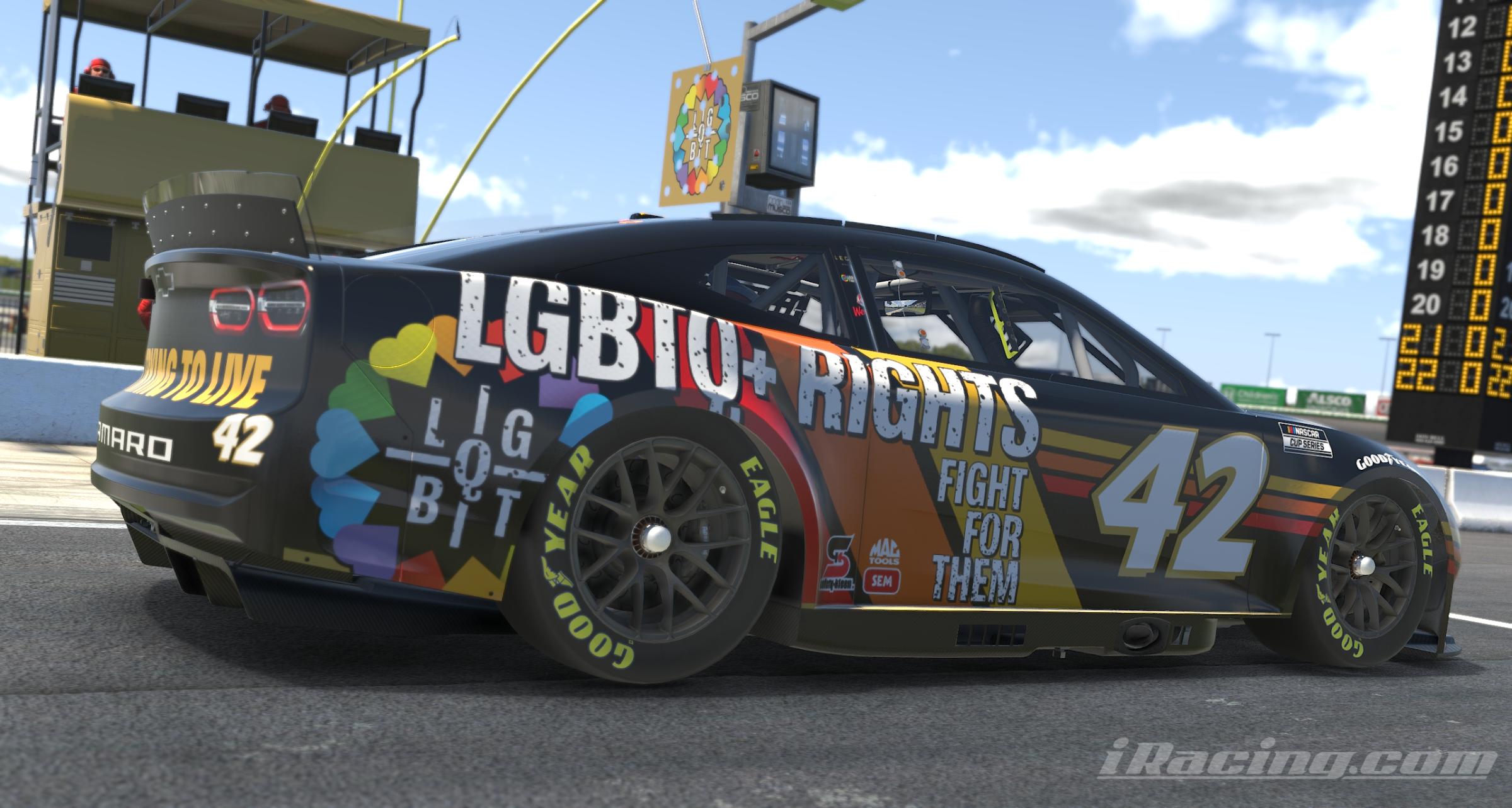 LGBTQ+ Rights: Fight For Them by Serena M. - Trading Paints