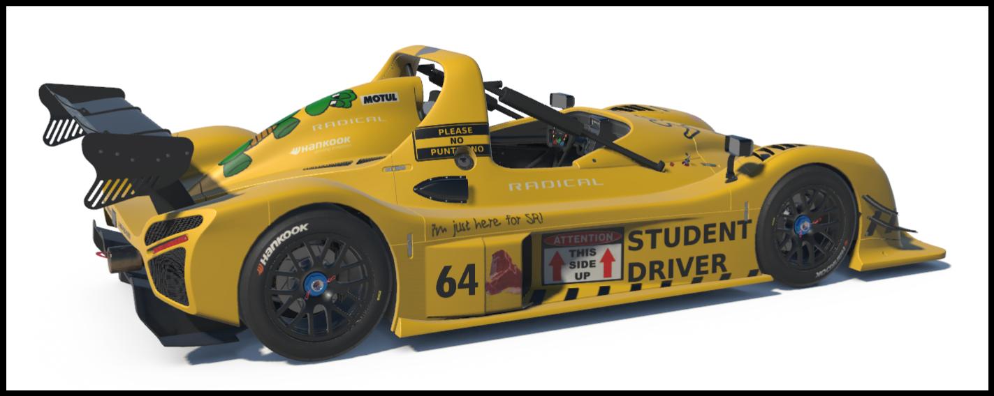 Student Driver - Radical SR10 by Jeremy Kerr - Trading Paints