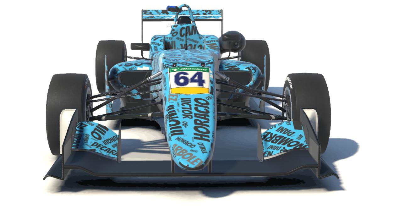 Dallara F312 F3 md30 nube nombres azul by Jesús Arboleya - Trading Paints