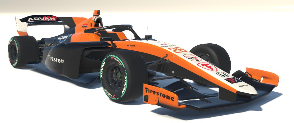 Louis Foster Indy NXT Open Wheel Race Car by Laycen Furniss - Trading ...