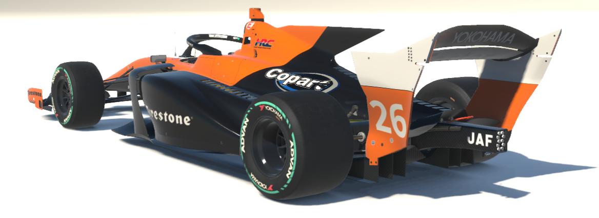 Louis Foster Indy NXT Open Wheel Race Car by Laycen Furniss - Trading ...