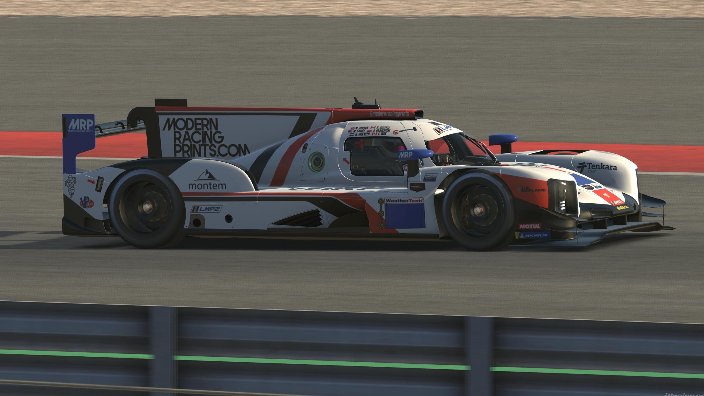 Modern Racing Prints - MRP GP 2024 Team Car - IMSA by Matthew Breuer ...