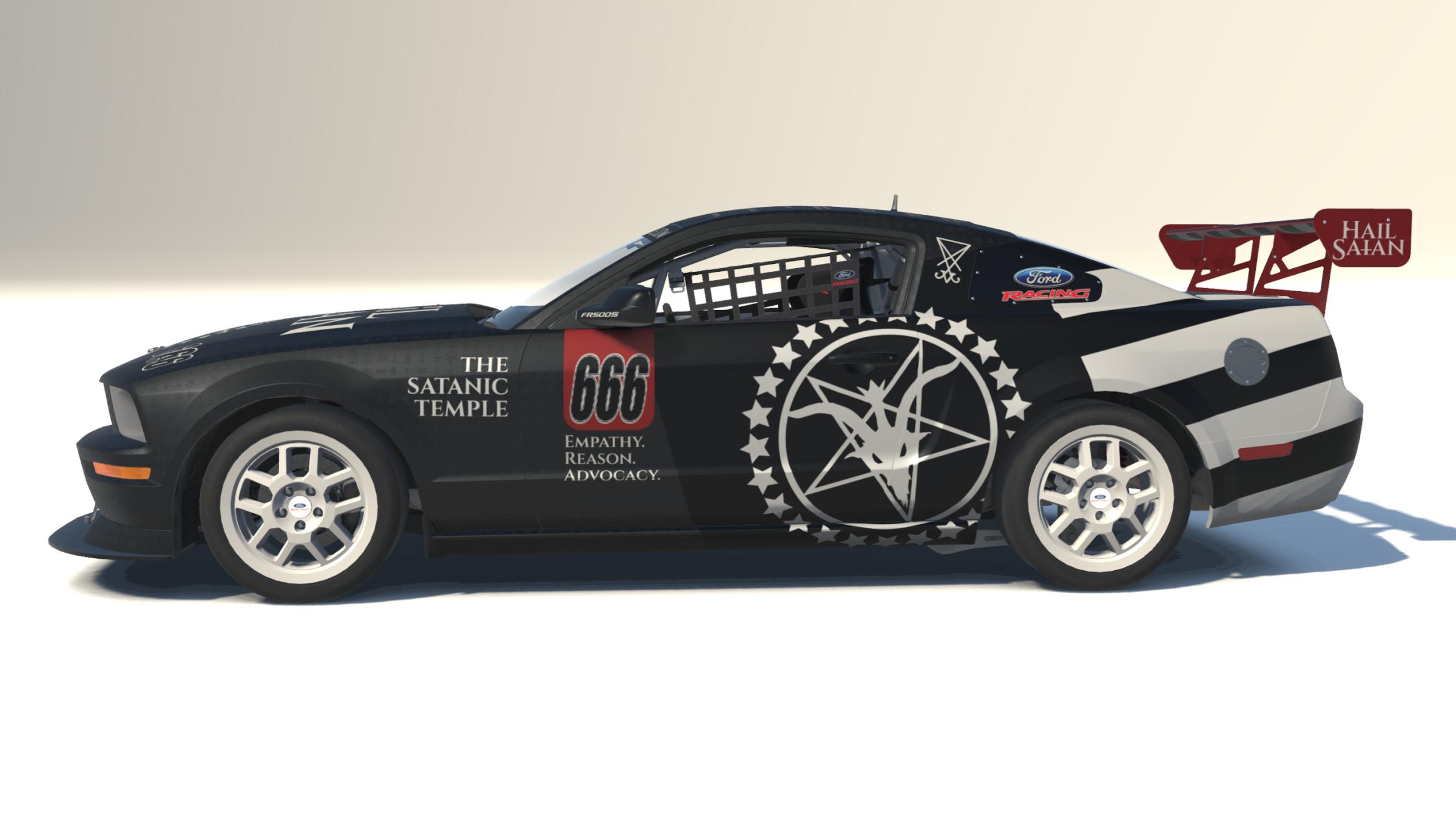 TST "HAIL SAtAN" Ford Mustang FR500S by Carson C. - Trading Paints