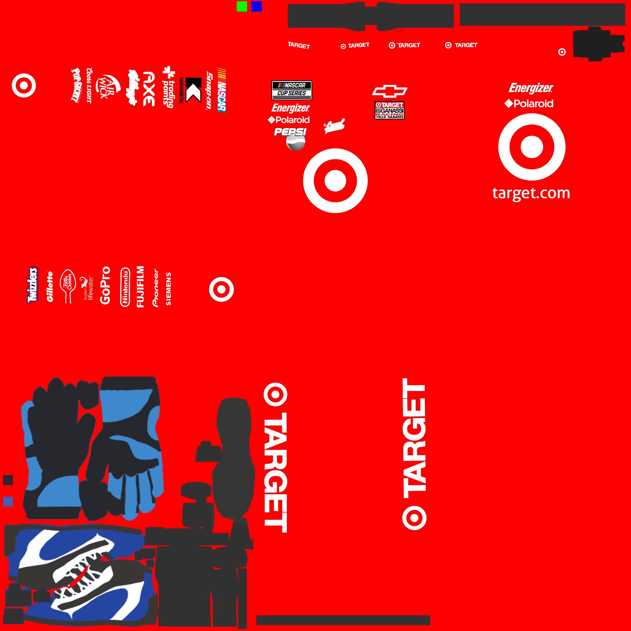 Scott Pruett Target 2003 Sirius Satellite Radio at The Glen firesuit ...