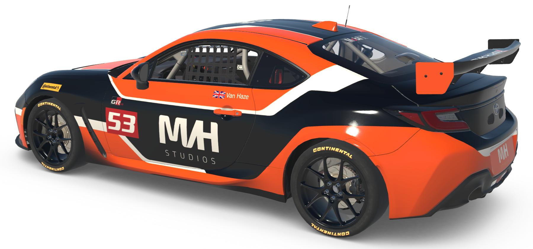 Toyota GR86 - MVH Studios Racing (Ghaffaar) by Shane P. - Trading Paints
