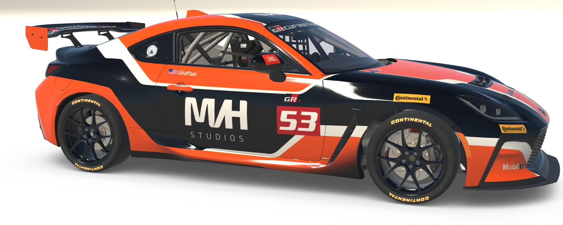Toyota GR86 - MVH Studios Racing (Ghaffaar) by Shane P. - Trading Paints