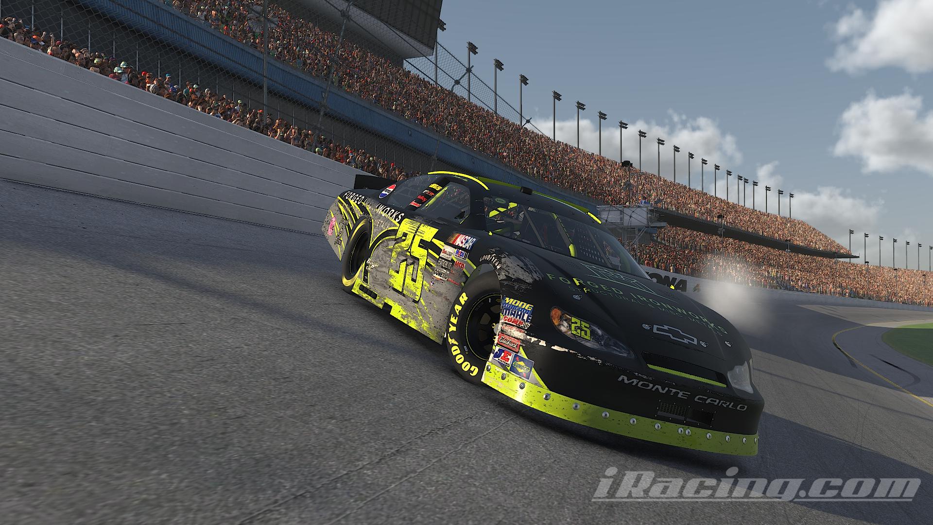 Kendrick Homs #25 Forged Ironworks Monte Carlo QSR Daytona Win Scheme ...