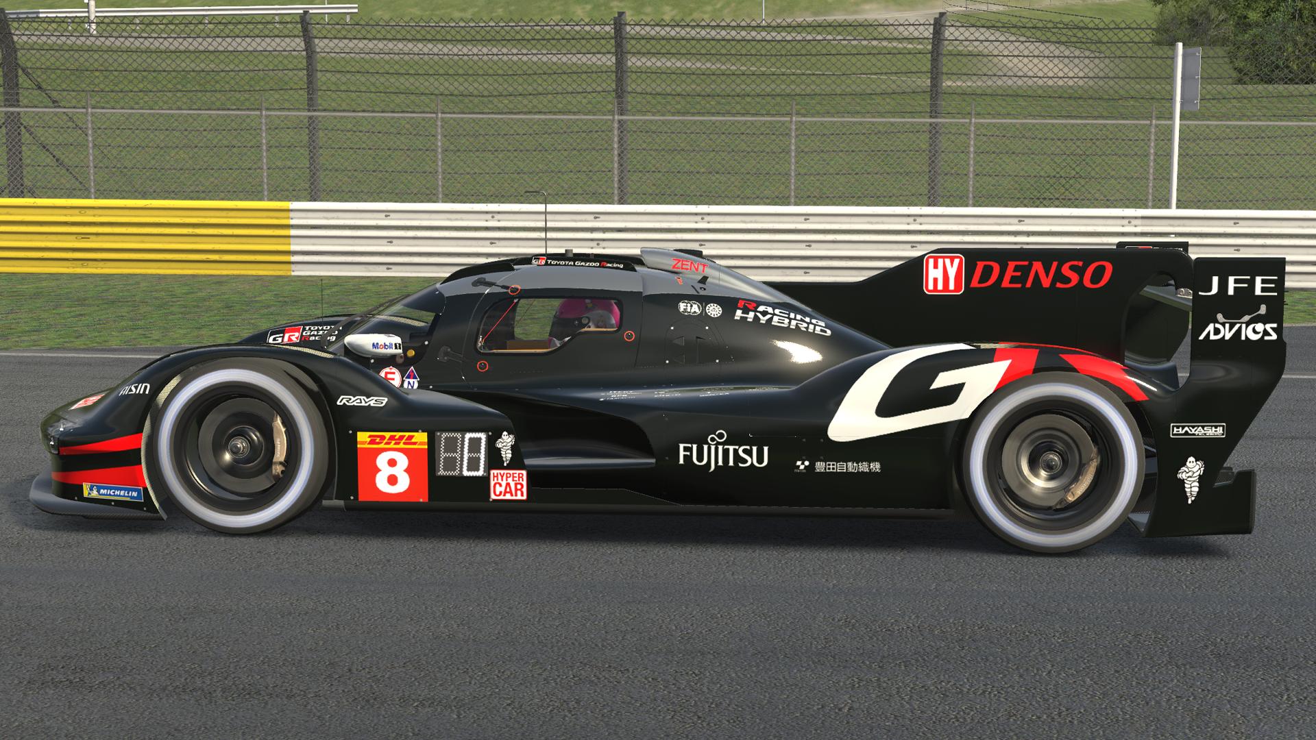 Toyota GR010 Hybrid 2024 Porsche 963 GTP by Jasper De Jong - Trading Paints