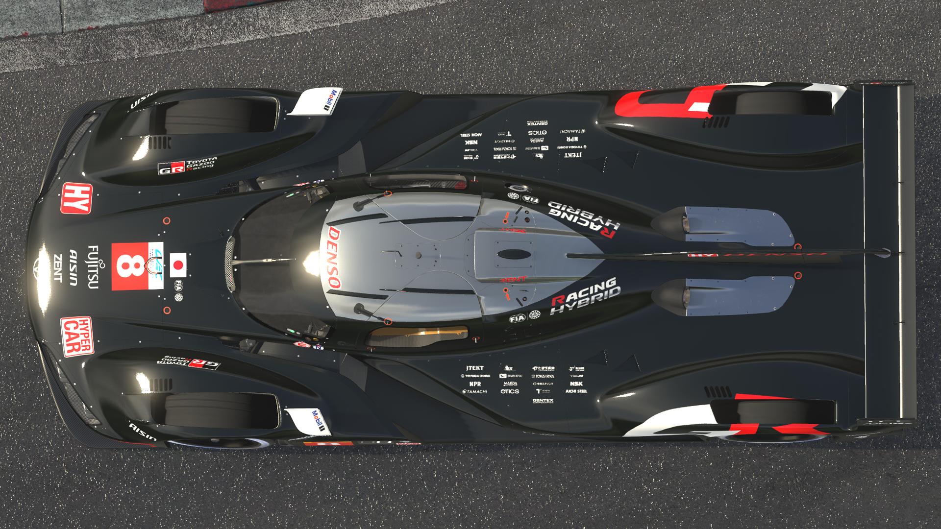 Toyota GR010 Hybrid 2024 Porsche 963 GTP by Jasper De Jong - Trading Paints