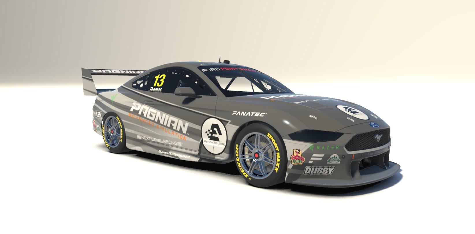 P Buckland - Team APEX eSL Ford Mustang GT #3 by Jason A Thomas ...