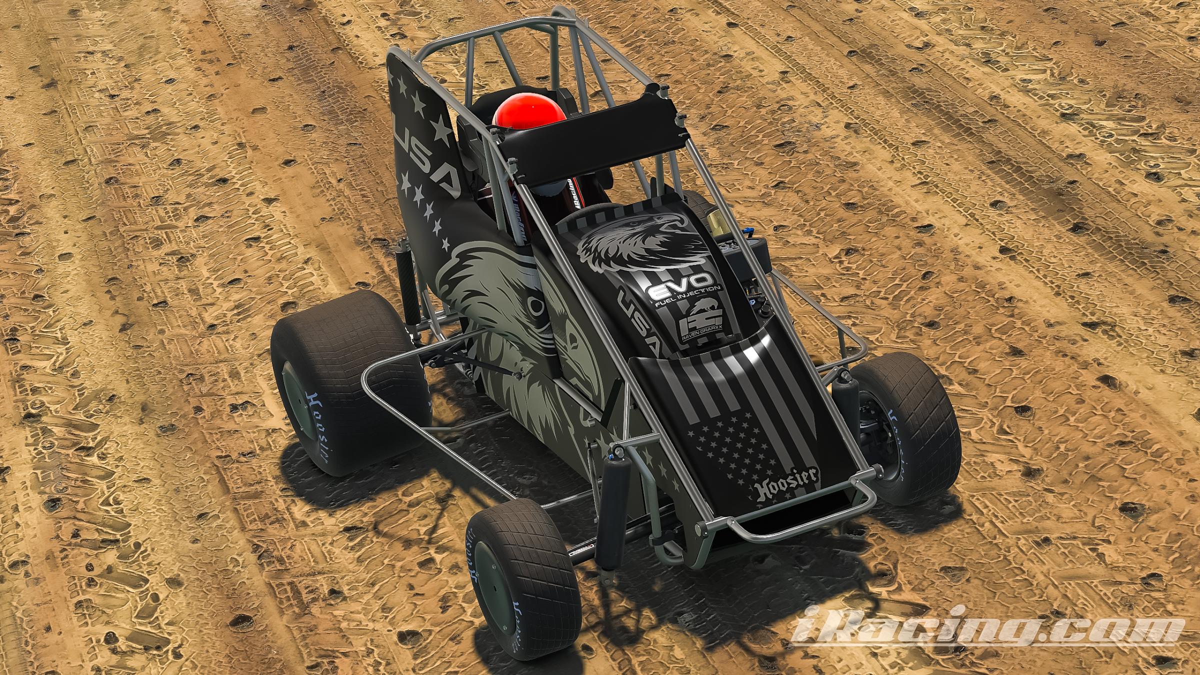 USA Dirt Micro Sprint v5D 2024 TP by Doyle Lowrance - Trading Paints