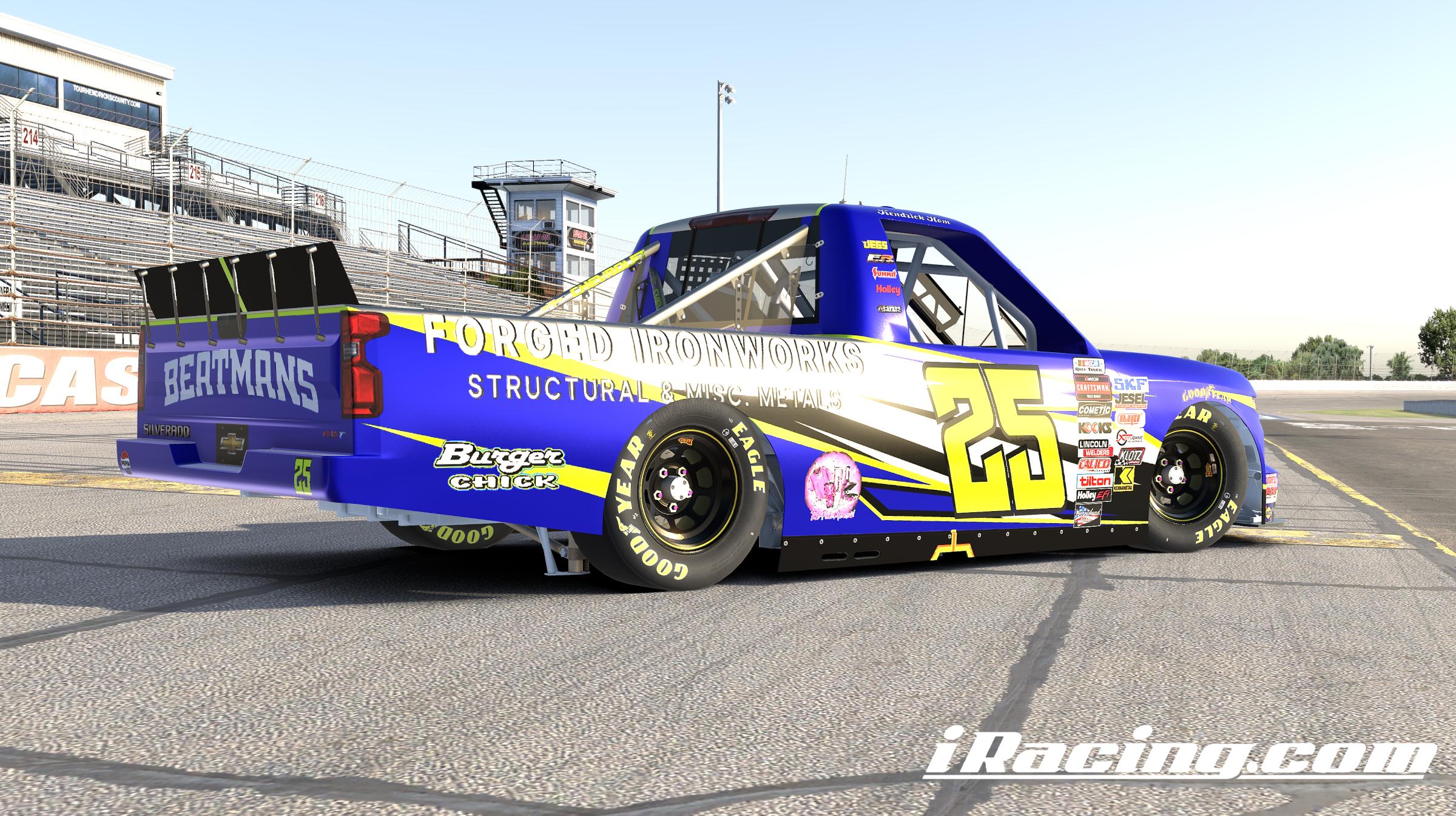 #25 Forged Ironworks Silverado V5 with number by Kendrick Hom - Trading ...