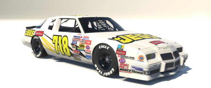 Jegs/Edelbrock-Pontiac Grand Prix 1987 by Jim Featherstone - Trading Paints