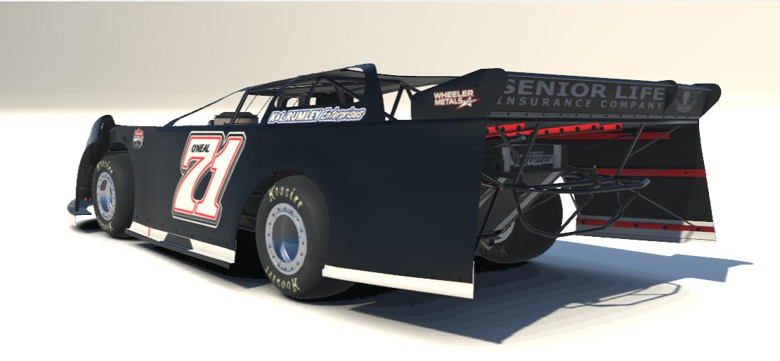 HUDSON ONEAL RUMLEY CAR by Byron Morris - Trading Paints