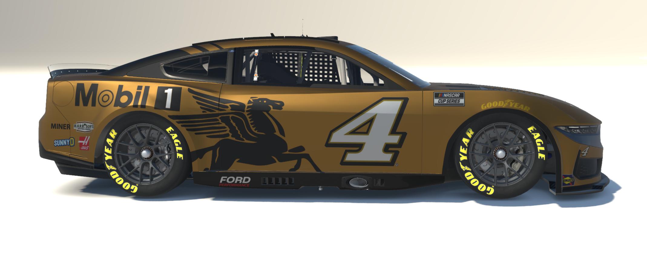 MOBIL 1 NO NUMBER STAMP ONLY by Roger S. - Trading Paints