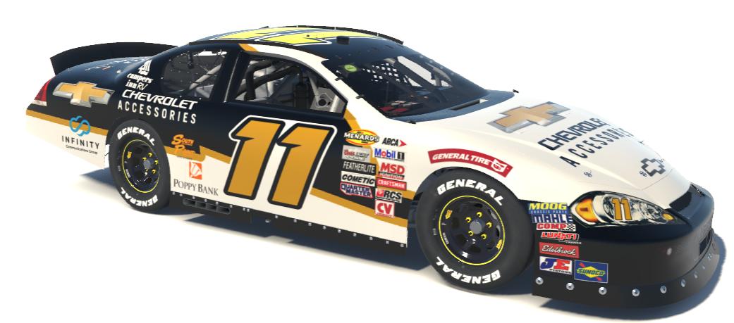 Kaulig Racing Chevrolet Accessories Chevy 11 by Joseph Segalla ...