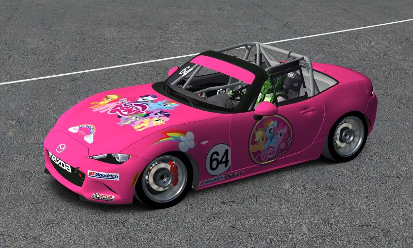 My Little Pony - Mazda MX-5 by Sam Draiss - Trading Paints