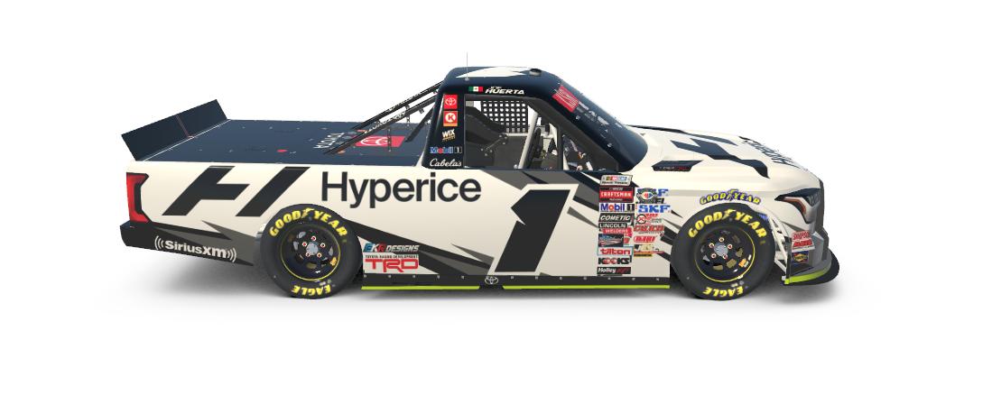 Huerta - Hyperice Toyota Tundra 1 by Brian Bussard - Trading Paints