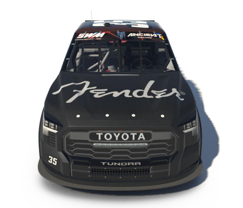 2024 Fender NASCAR Toyota Tundra by Greg C Rogers - Trading Paints