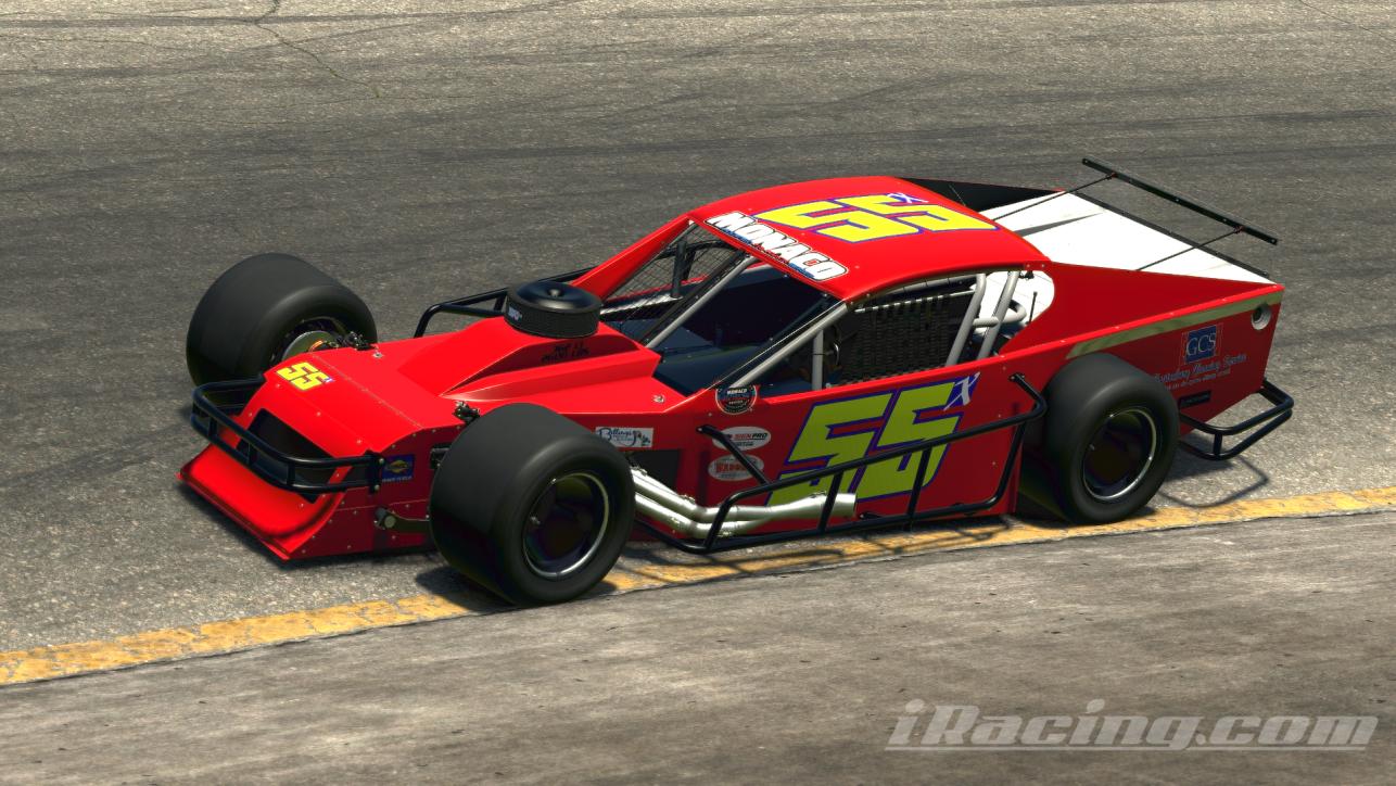 #55 Jacob Perry Monaco Modified by David K. - Trading Paints