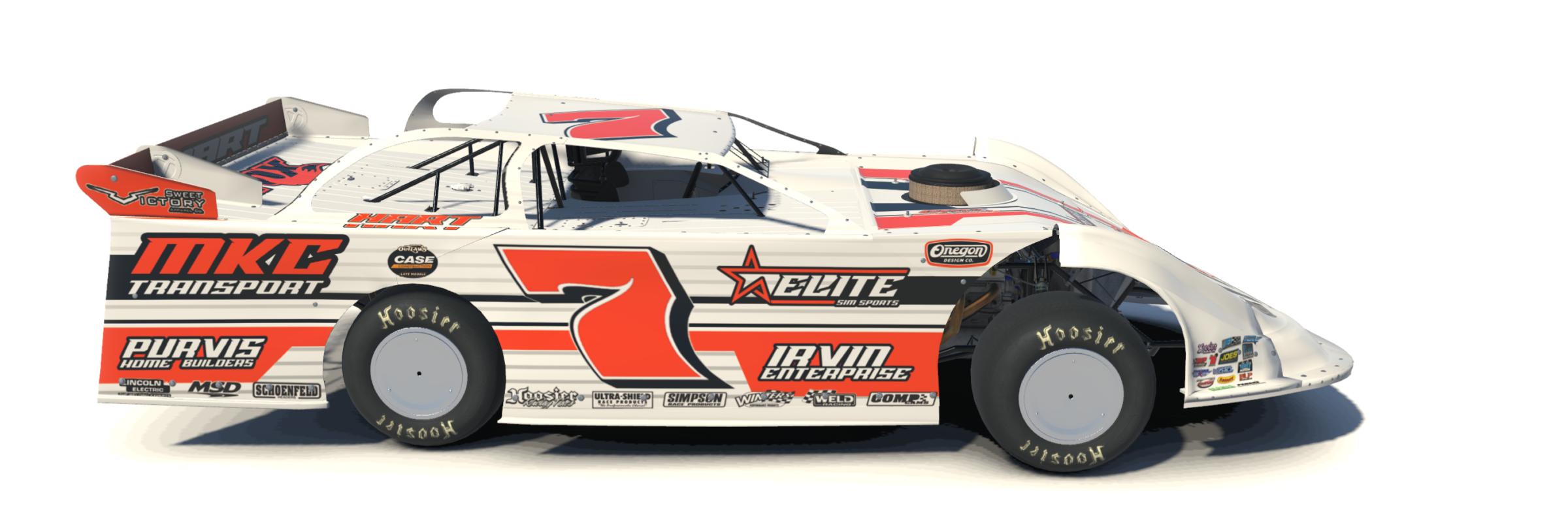 Stephen Hart Late Model by Justin Lemon - Trading Paints