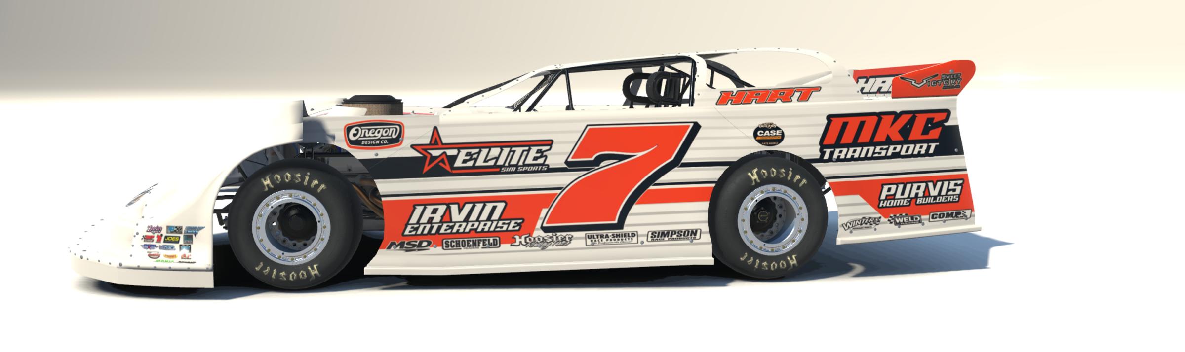 Stephen Hart Late Model by Justin Lemon - Trading Paints