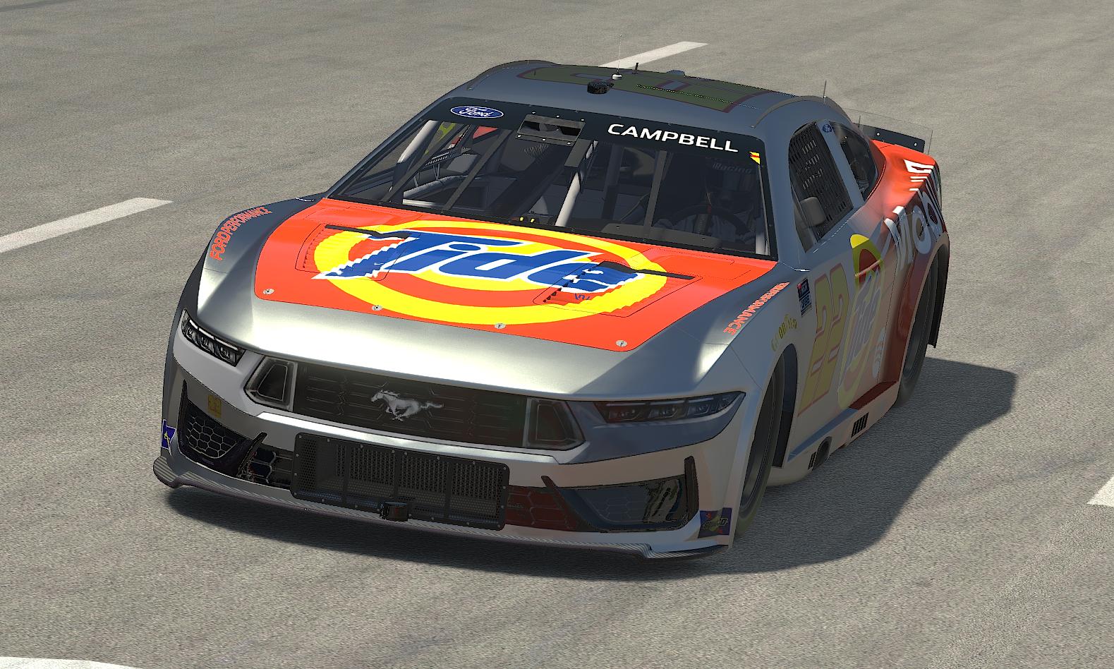 Tide Mobil 1 NextGen Mustang by Chance Campbell - Trading Paints