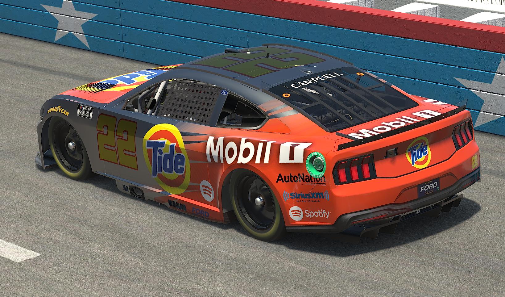 Tide Mobil 1 NextGen Mustang by Chance Campbell - Trading Paints