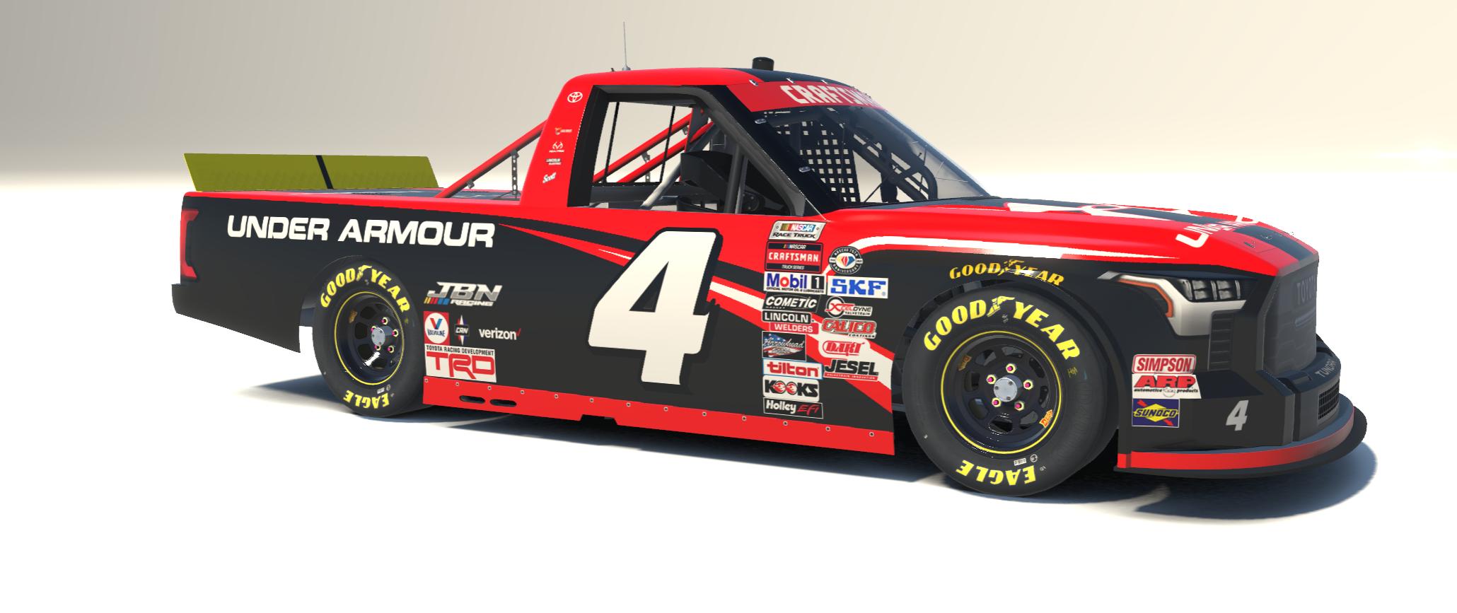 2024 JBN Tundra 4 Under Armour by Frank Griffitt - Trading Paints