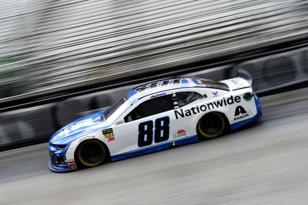 Acosta Marine Alex Bowman 2019 Throwback by Max Schweid - Trading Paints