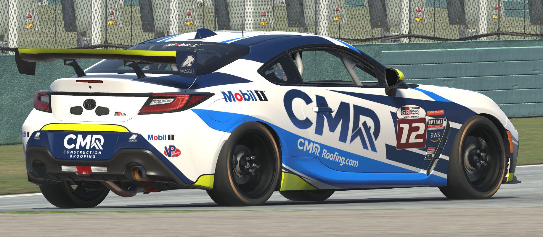 CMR Roofing Livery on the GR86 by Carl Heighes - Trading Paints
