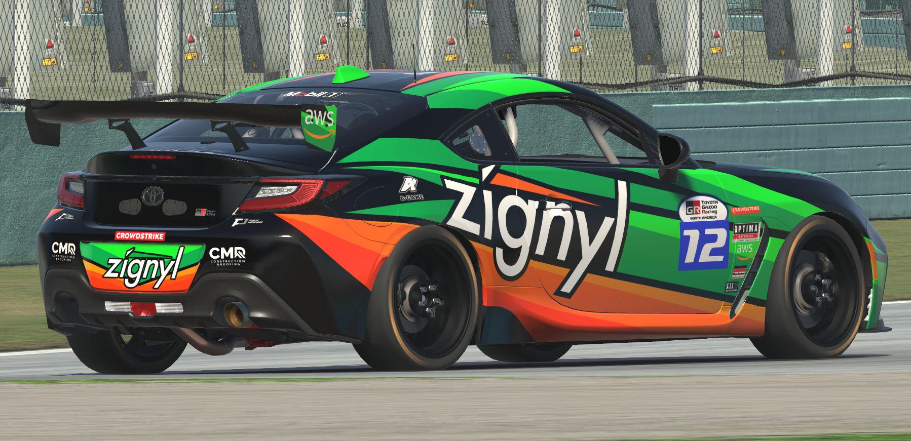 ZIGNYL Livery by Carl Heighes - Trading Paints