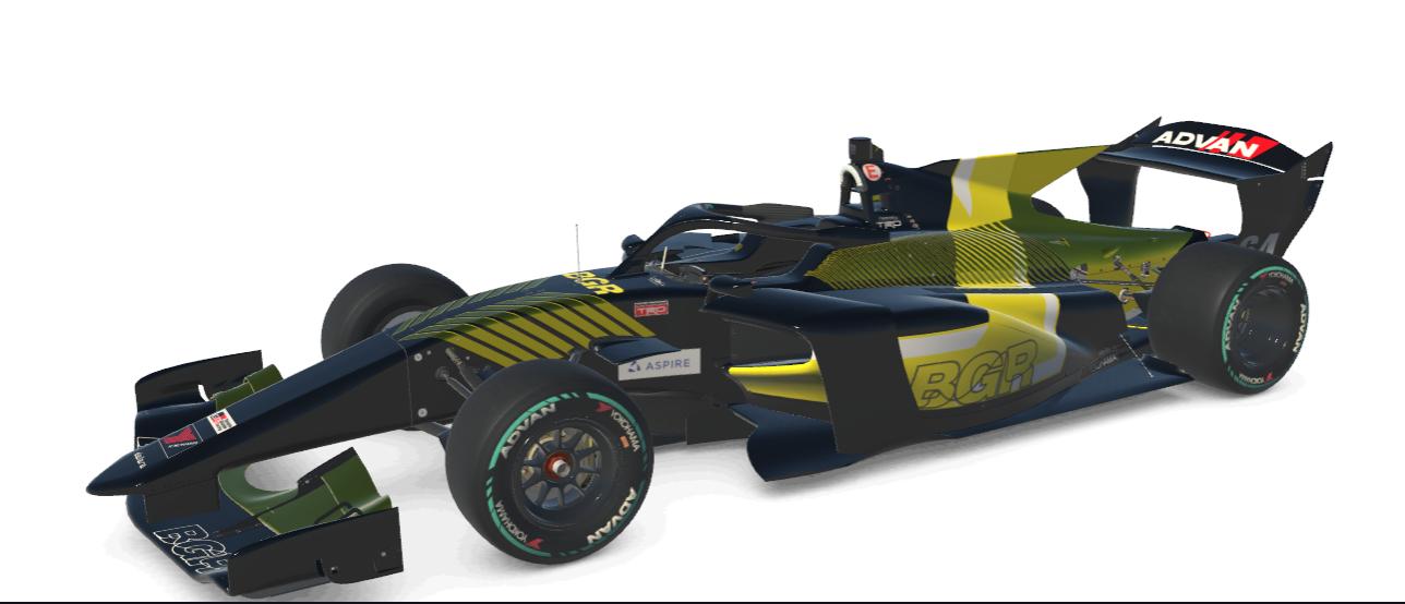 BGR BLACK Super Formula SF23 Toyota by Jair Roberto - Trading Paints
