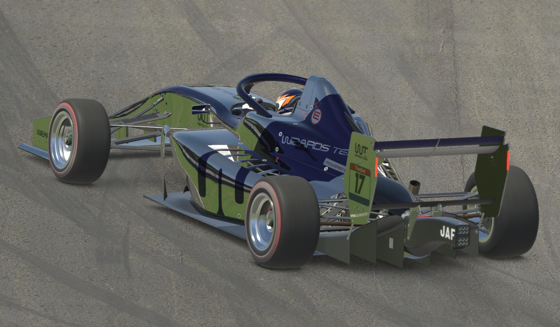 Super Formula Lights SF23 WT White Chrome by Igor Shirokov - Trading Paints