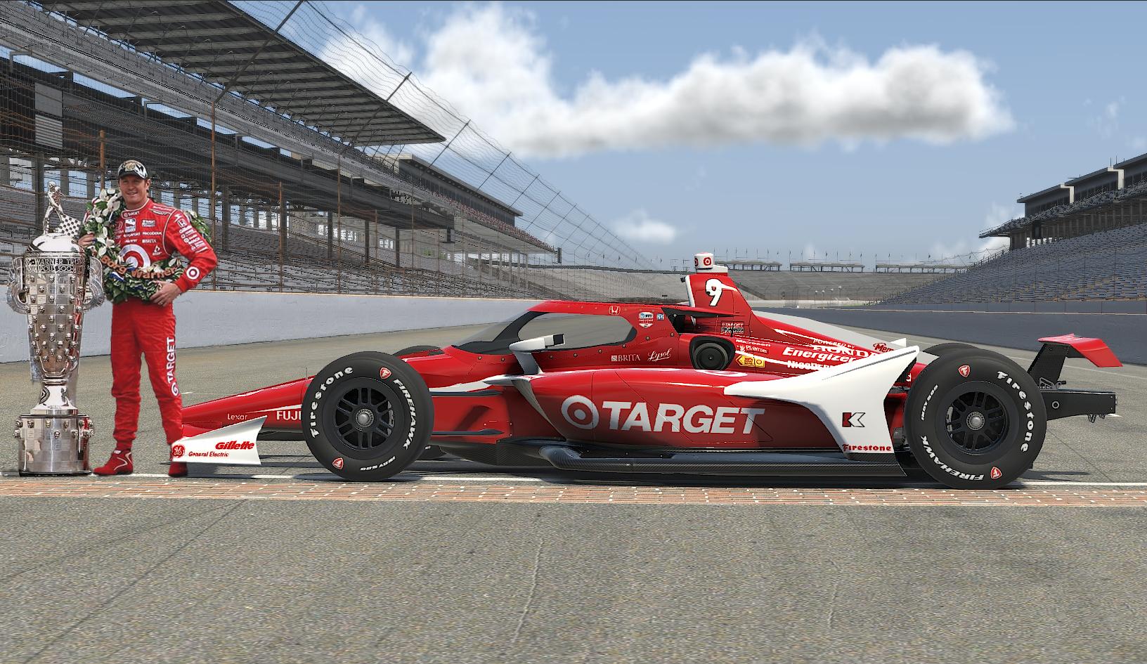 Scott Dixon #9 2008 Indy 500-win modern throwback concept by Tayne ...