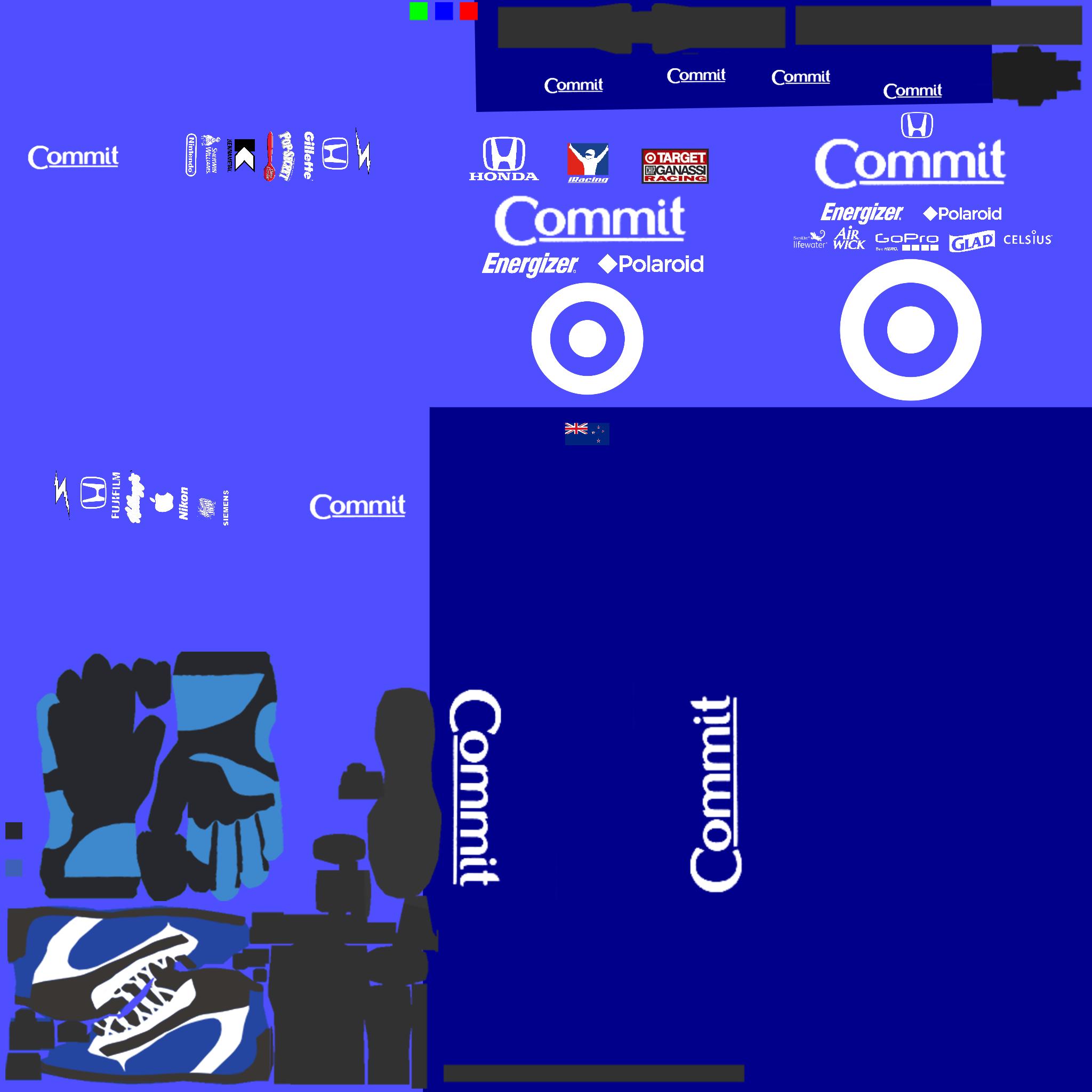 Scott Dixon Commit Stop Smoking Aid / Target 2008 Ethanol IndyCar 250 at Iowa Presented by ...