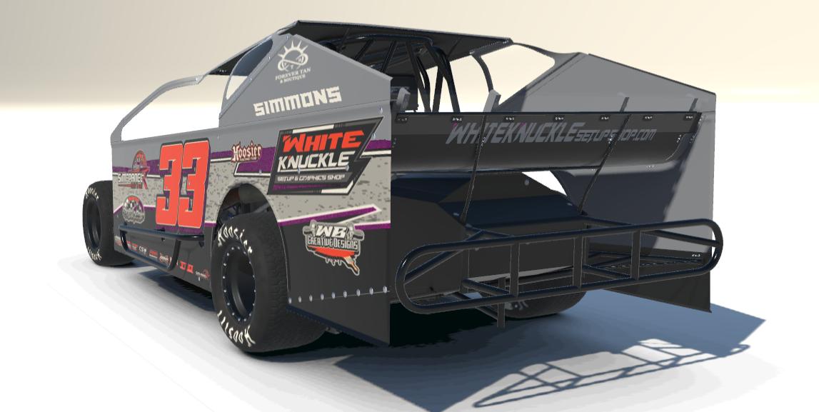 Dillon Simmons GRY ORN PRP BBM by Wade B. - Trading Paints