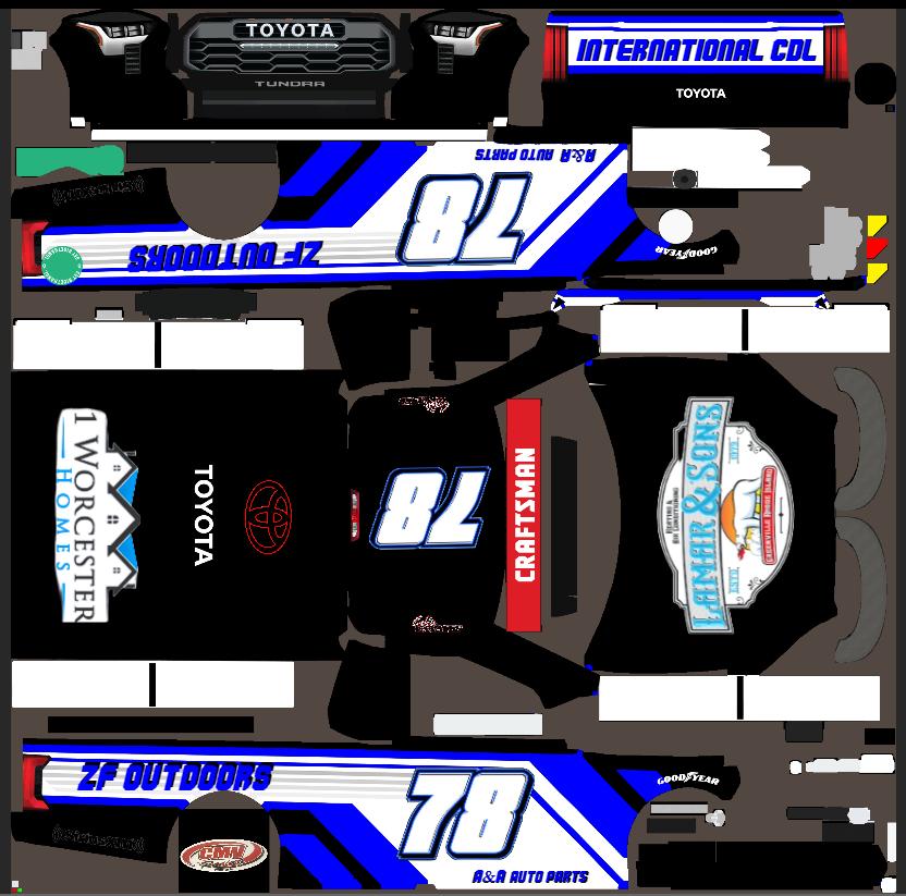 collin vanasse blue truck by Brent Bryson Robidoux - Trading Paints