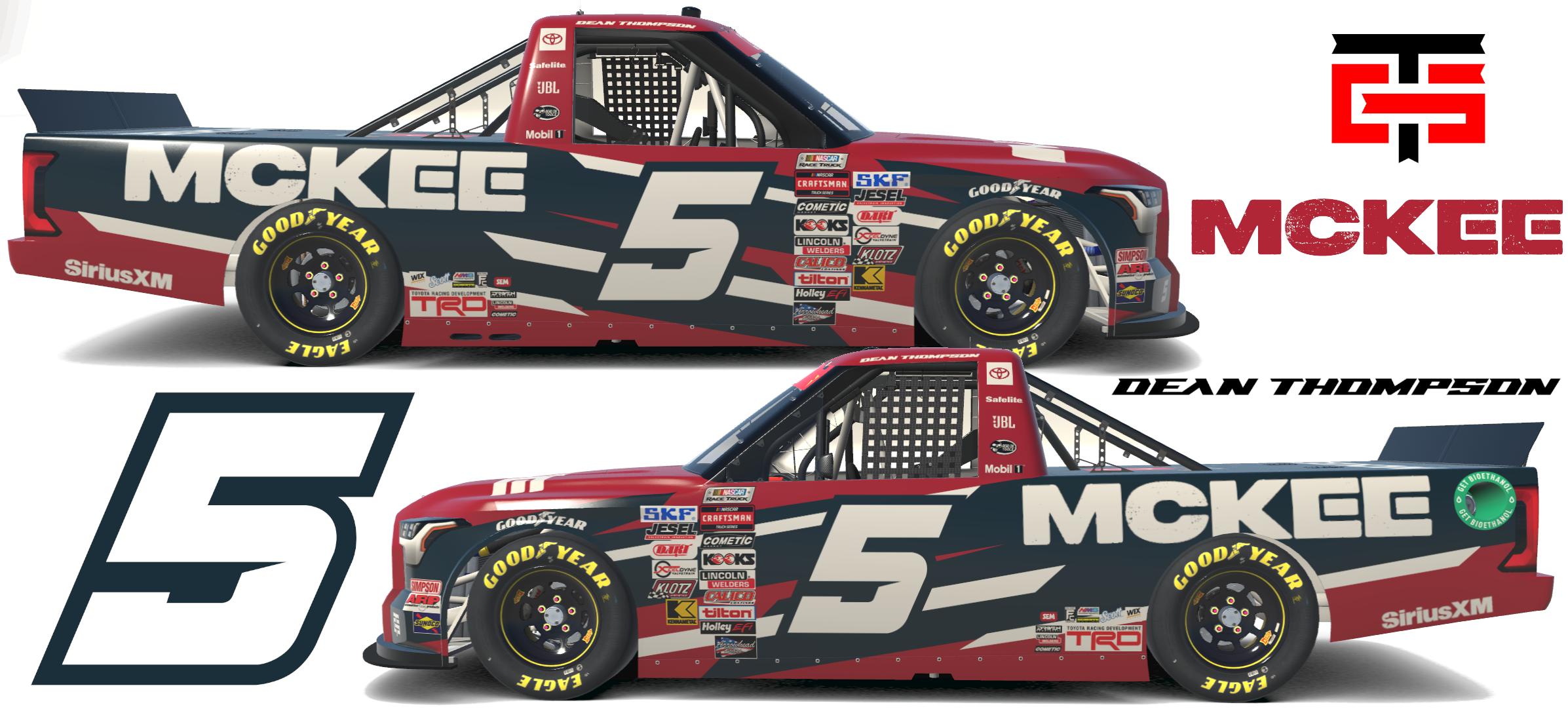 Dean Thompsons 2024 McKee(#5) by Benjamin W. Rogers - Trading Paints