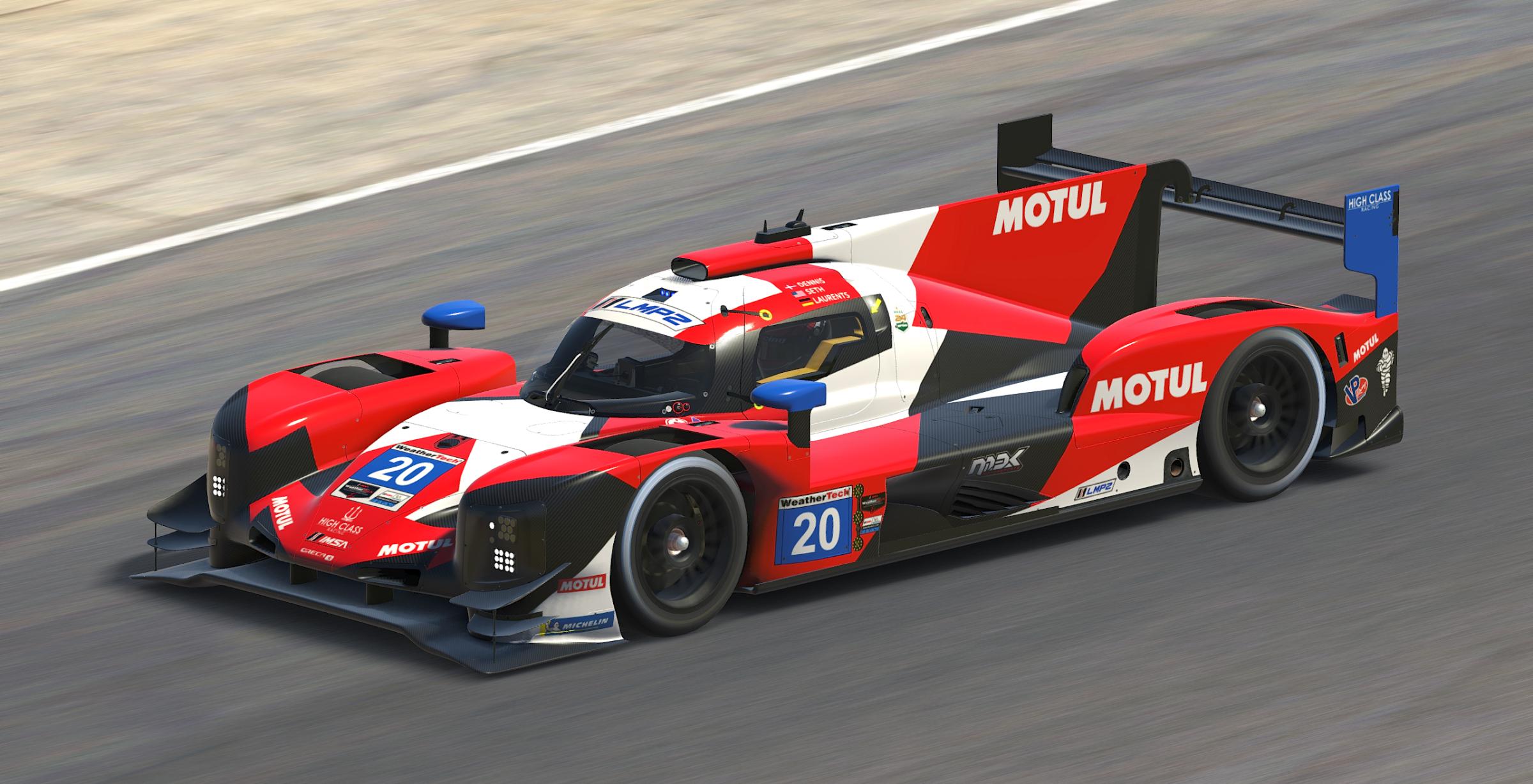 MDK by High Class Racing 2024 Sebring IMSA LMP2 by Brendan Langlois ...