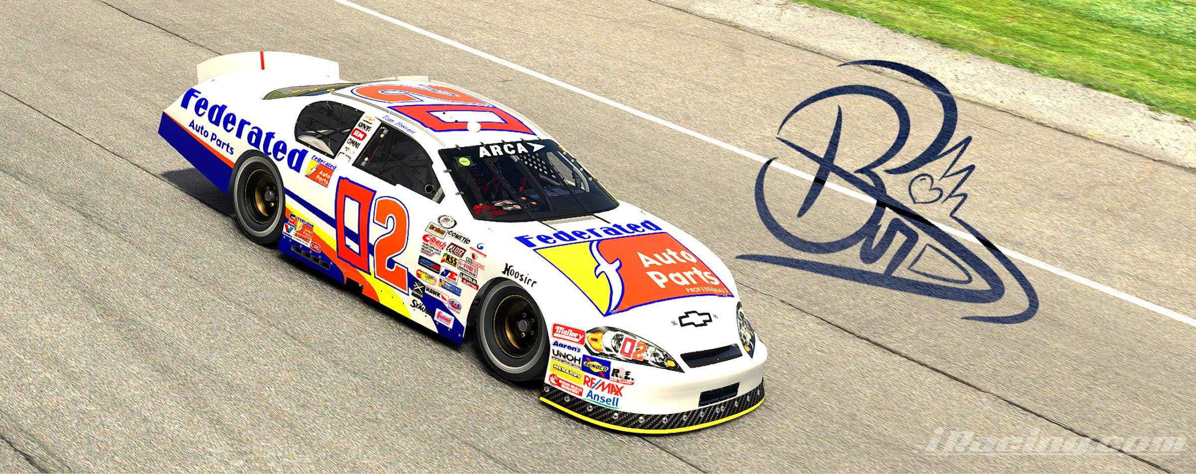 #02 Josh Williams Federated Auto Parts Chevrolet Impala by Dominic ...