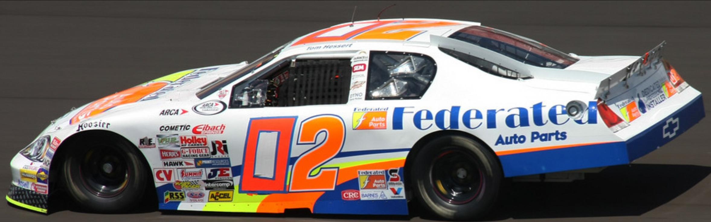 #02 Josh Williams Federated Auto Parts Chevrolet Impala by Dominic ...