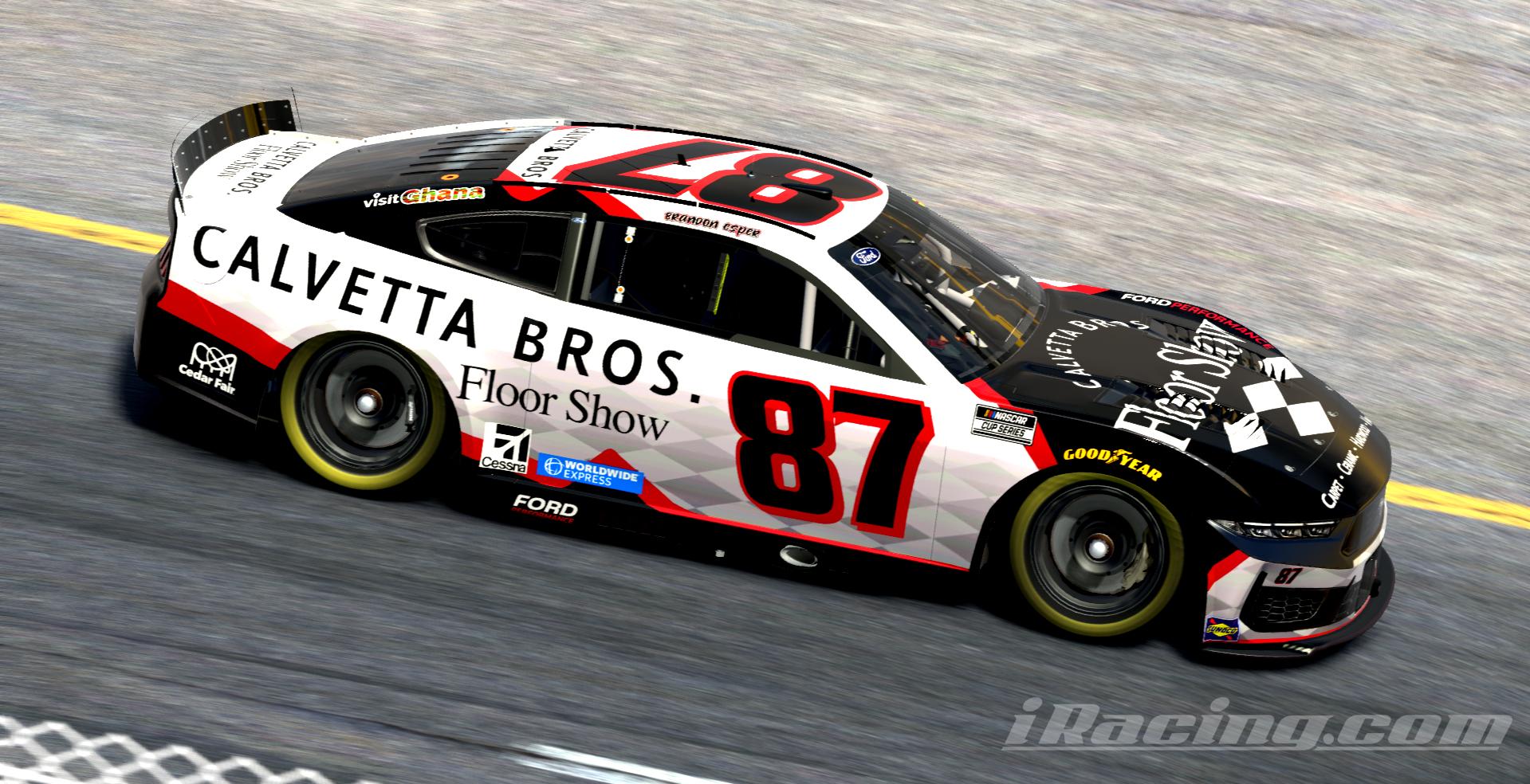 #87 Brandon Esper Calvetta Brothers Floor Show Ford Mustang by Gavin ...