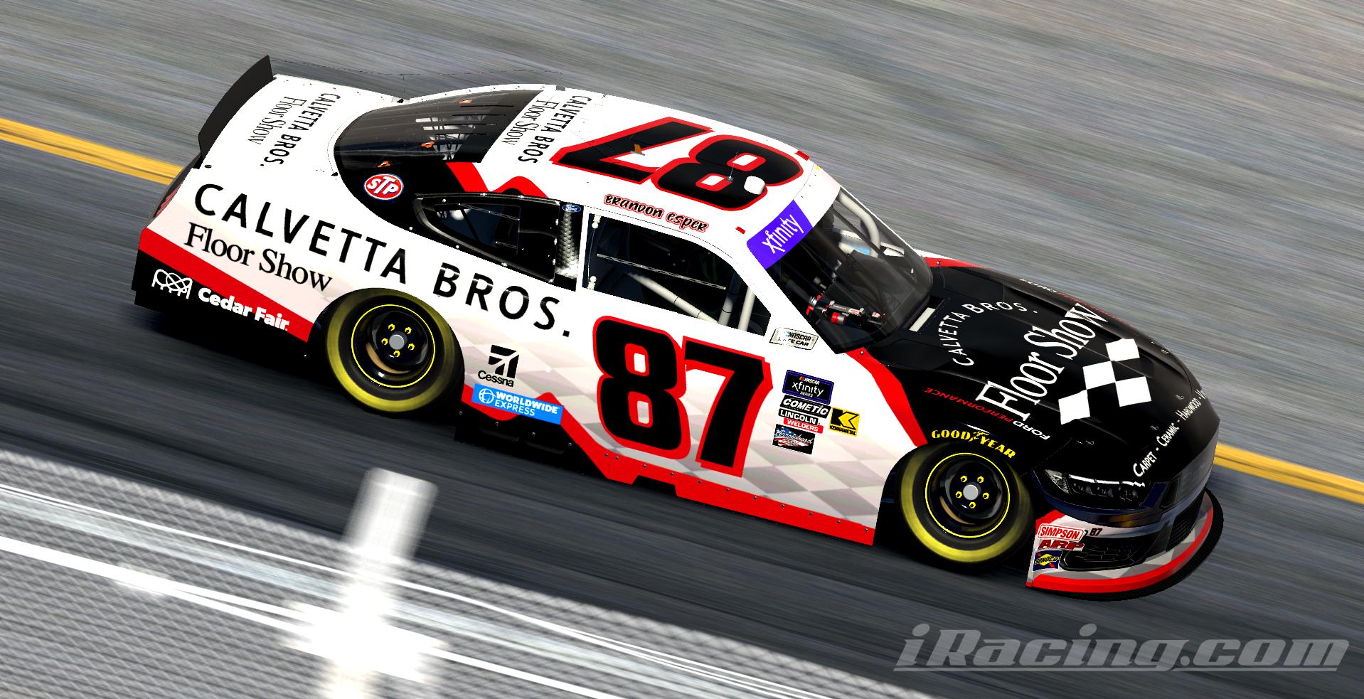 #87 Brandon Esper Calvetta Brothers Floor Show Ford Mustang by Gavin ...