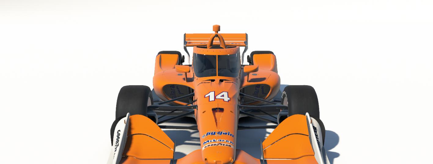 Johnny Rutherford 1976 by Anthony Obrohta - Trading Paints